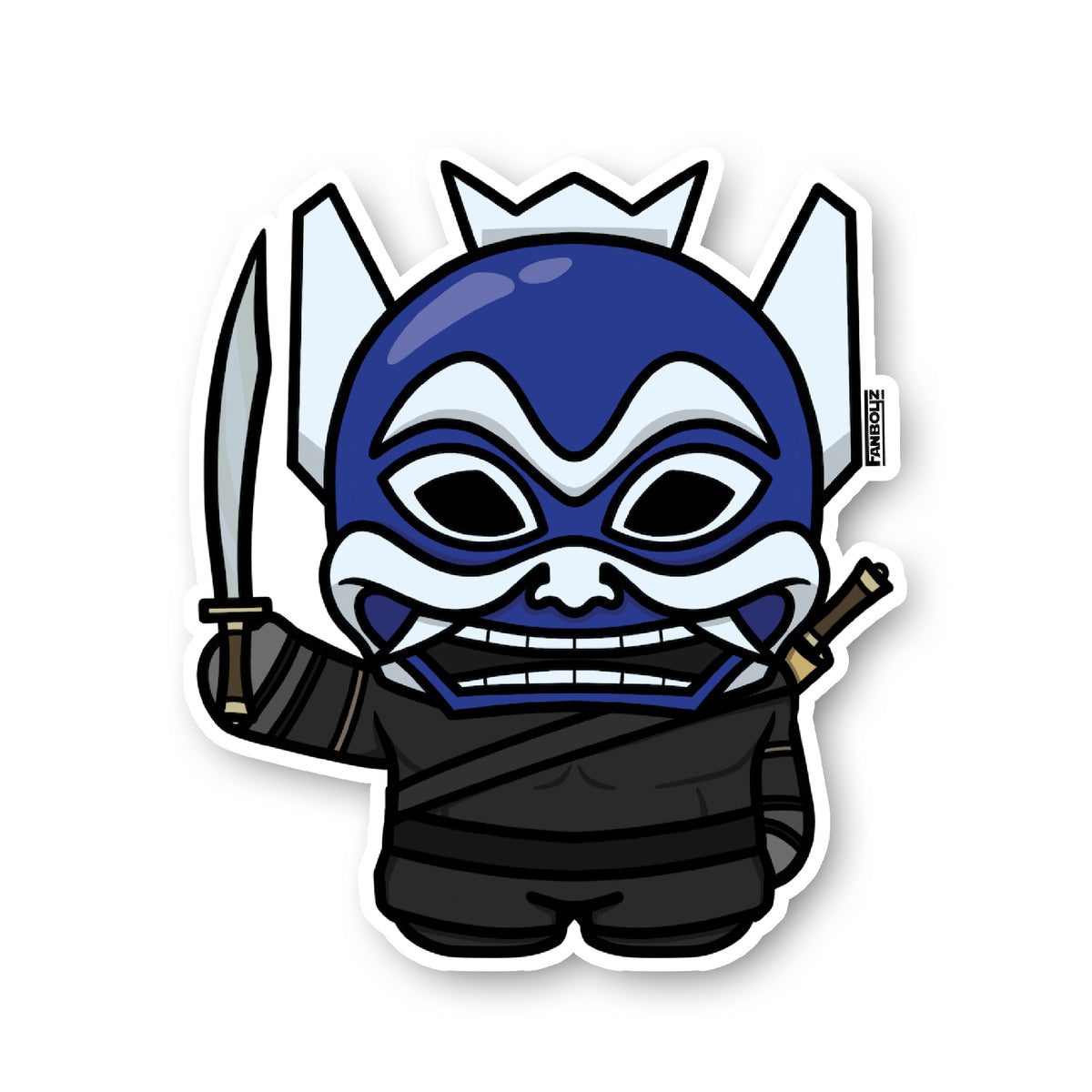 Blue Buddy Spirit Sticker – Haks