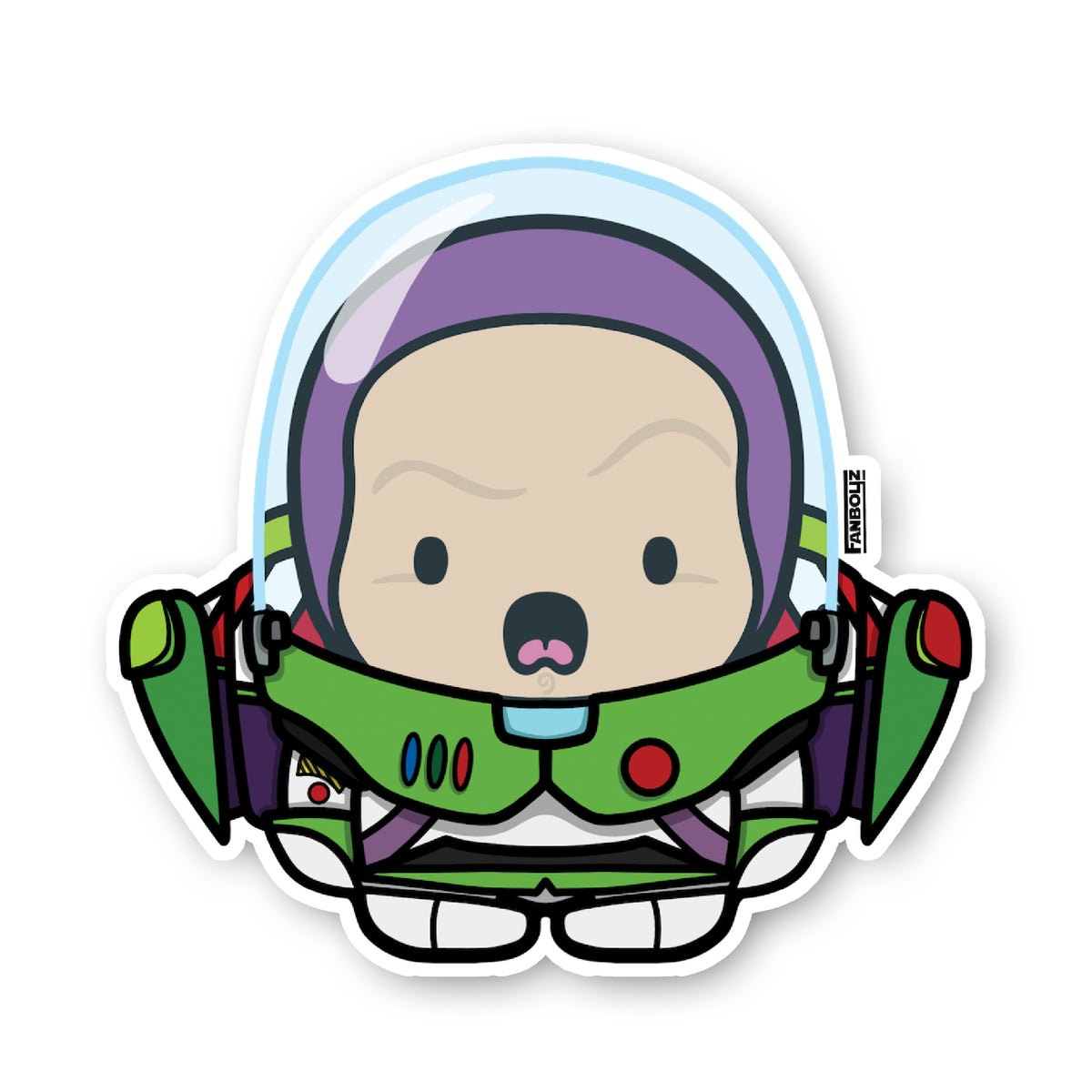 Space Ranger Buddy Sticker – Haks