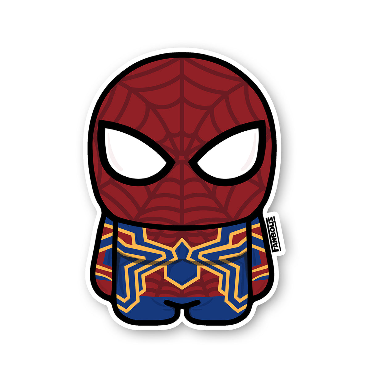 Iron Spidey Buddy Sticker – Haks