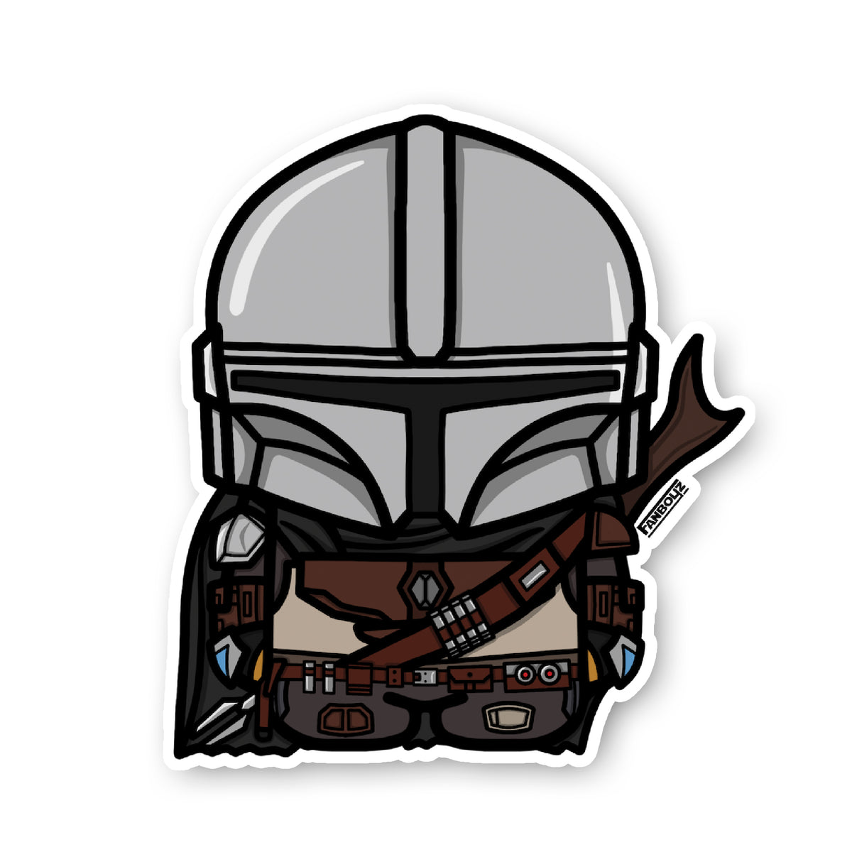 Mando Buddy Sticker – Haks