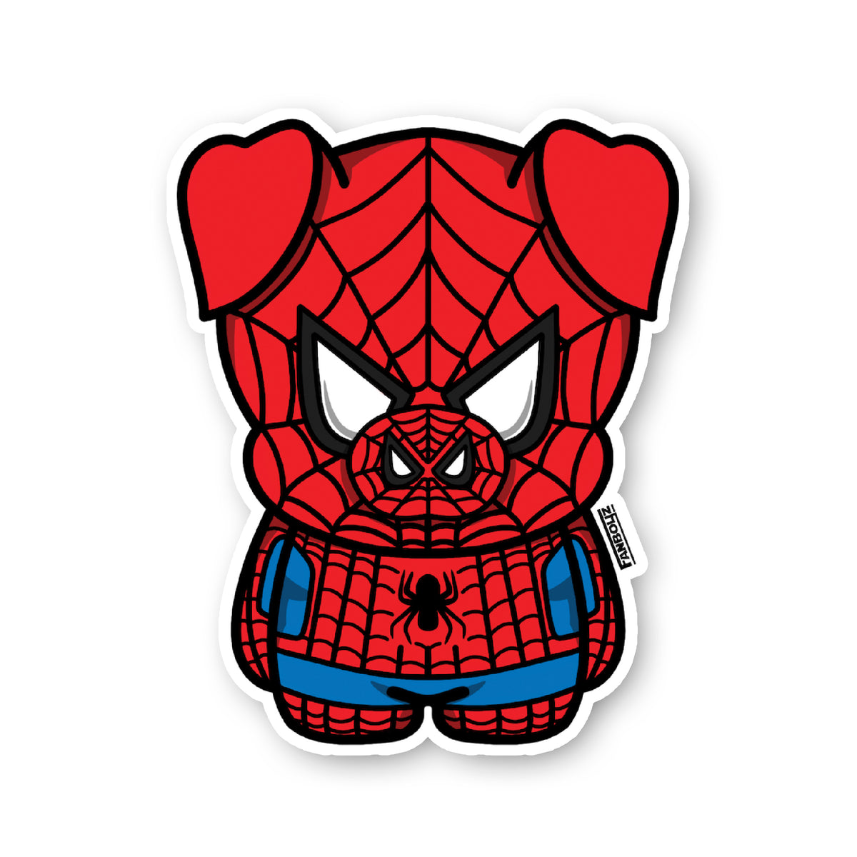 Spidey Piggy Buddy Sticker – Haks