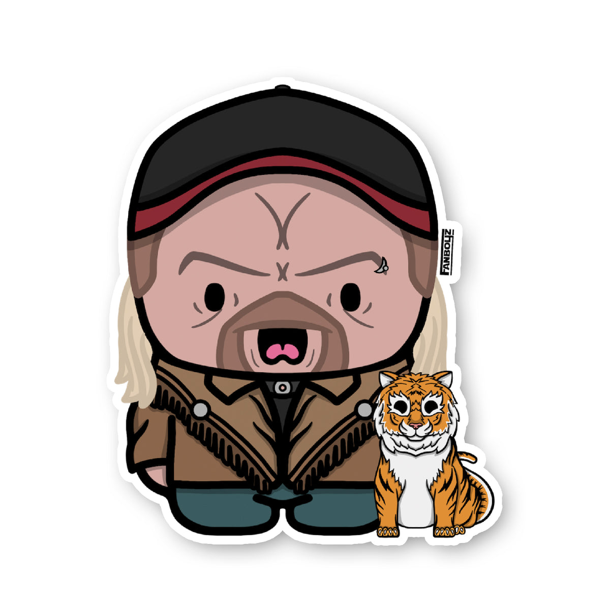 Tiger Buddy King Sticker – Haks
